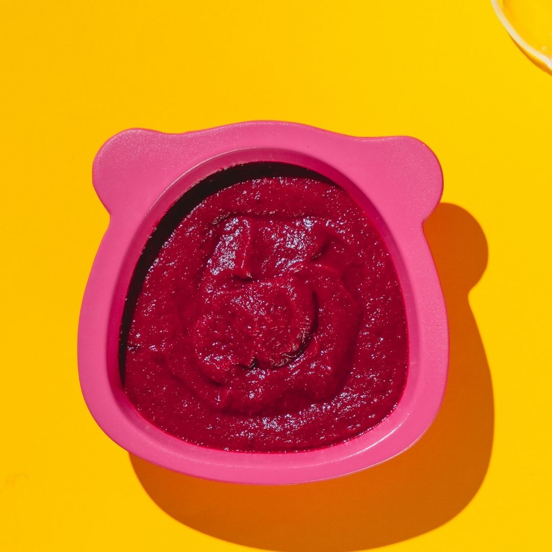 Beetroot and Potato puree for 6 Months Baby