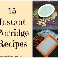 Instant Ragi Porridge Powder Recipe - My Little Moppet