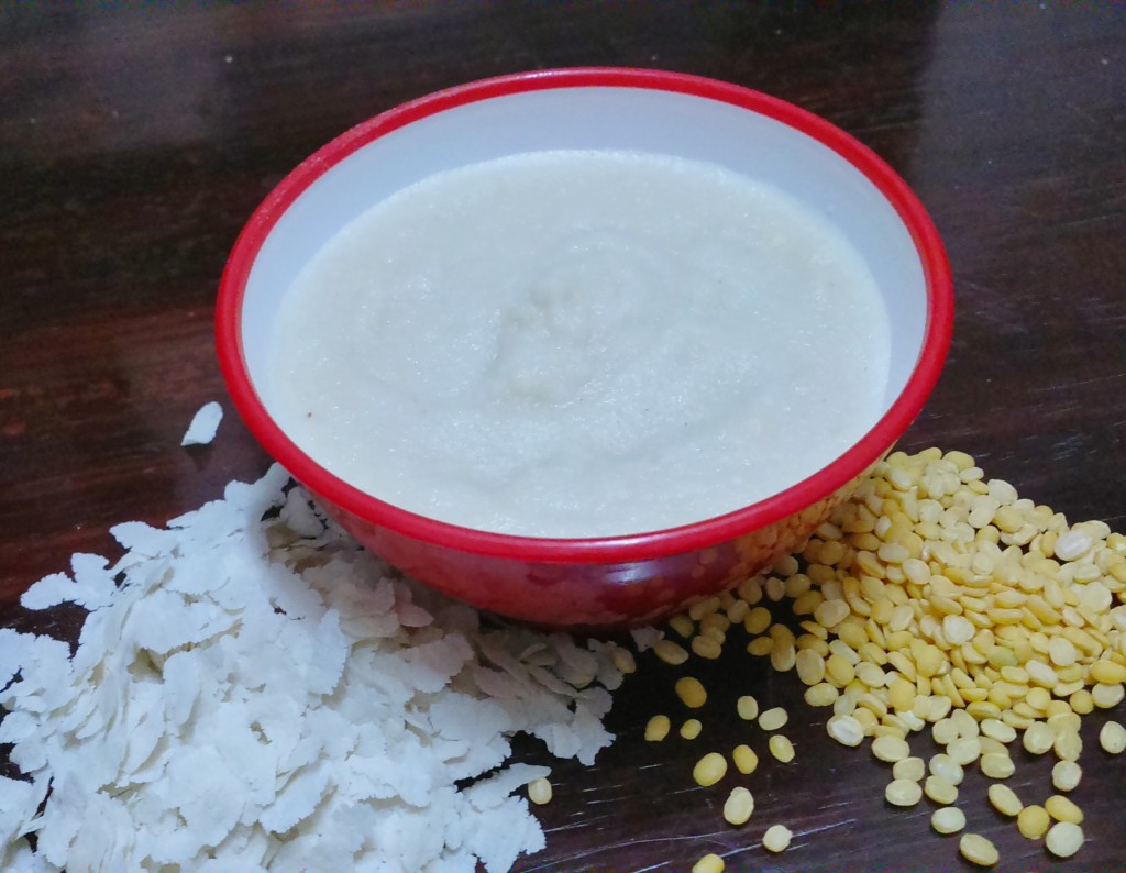 Poha / Rice Flakes Porridge Powder Recipe - My Little Moppet