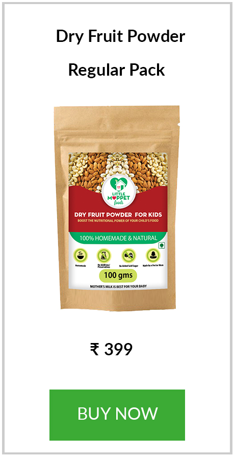 How to make Dry Fruits Powder For Babies easily at Home? - My Little Moppet