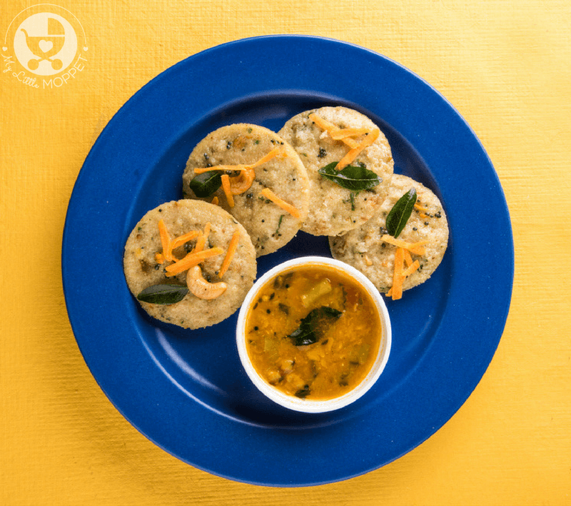Homemade Instant Rava Idli Recipe for Kids - My Little Moppet