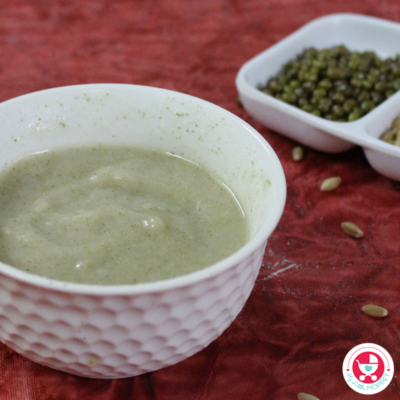 Green Gram Wheat Porridge