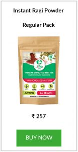 Instant Ragi Porridge Powder Recipe - My Little Moppet