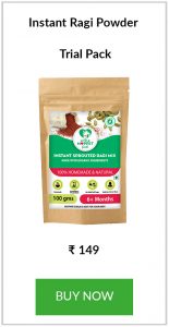 Instant Ragi Porridge Powder Recipe - My Little Moppet