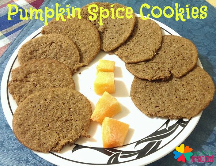 Easy Pumpkin Spice Cookie Recipe - My Little Moppet