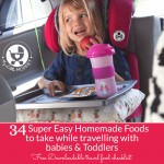 Travel Food Ideas for Babies and Toddlers