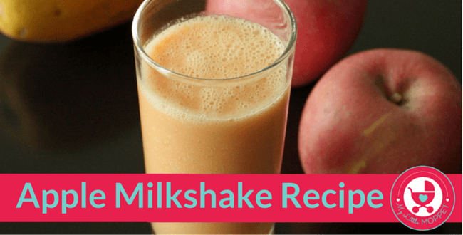 Apple Milkshake Recipe for Kids