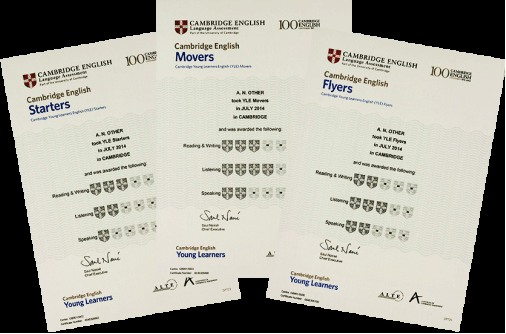 Cambridge English Young Learners - My Little Moppet