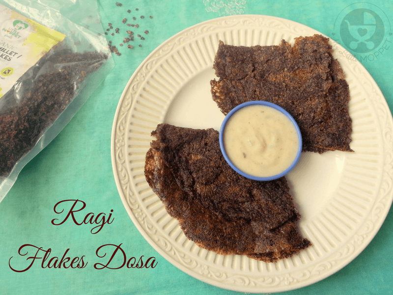 Ragi Flakes Dosa Recipe