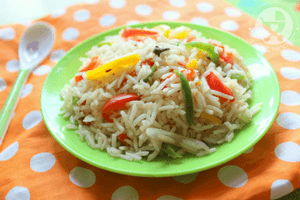 Bell Pepper Fried Rice Recipe
