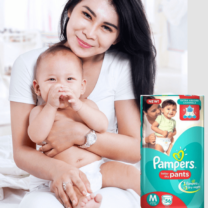 Happy Babies love Pampers