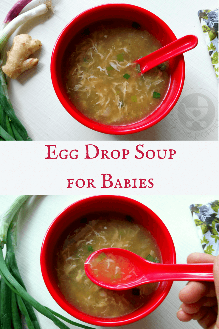 Egg Drop Soup for Babies