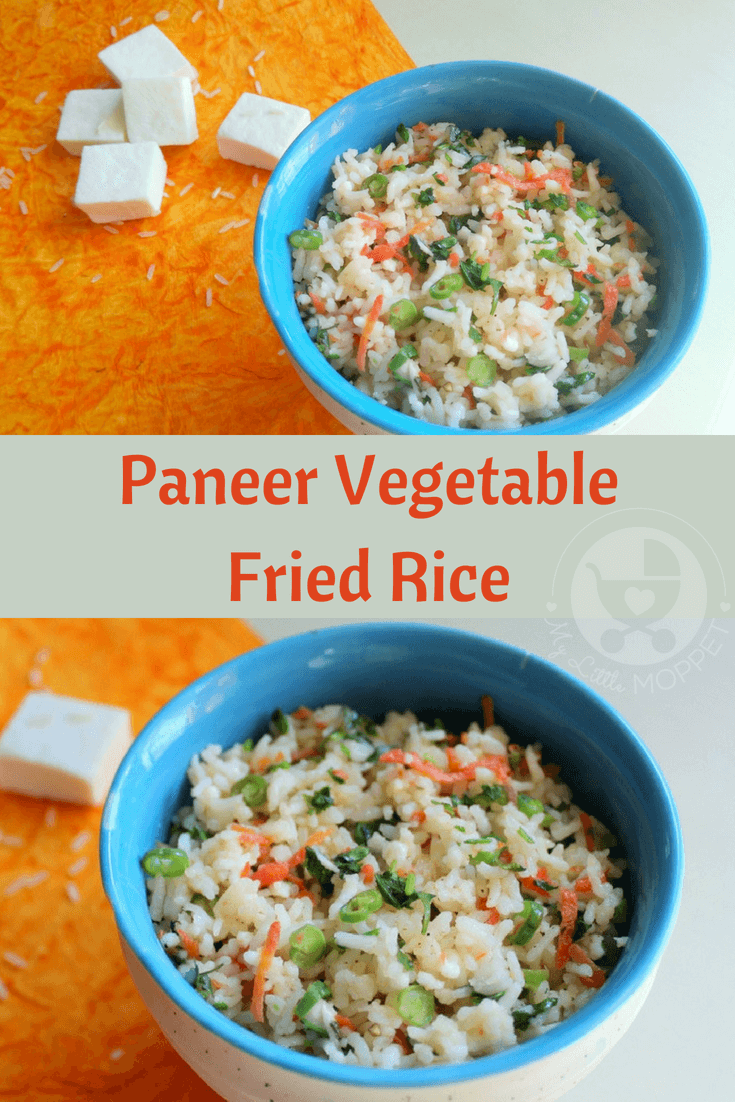Paneer Vegetable Fried Rice