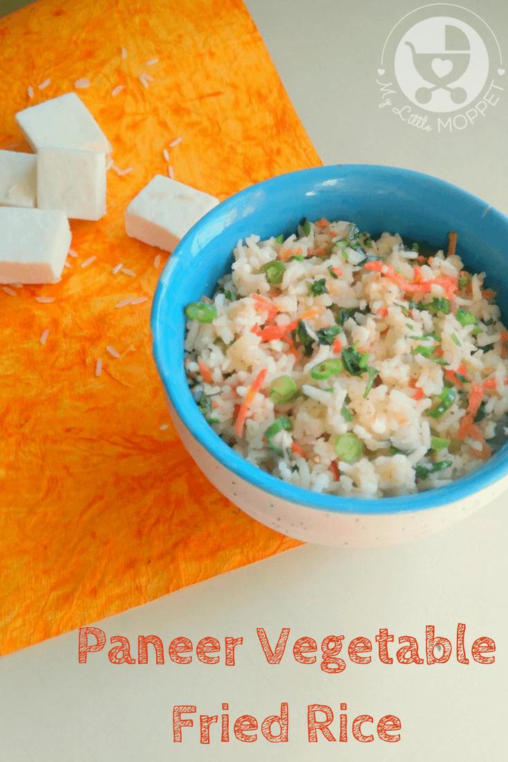 Paneer Vegetable Fried Rice