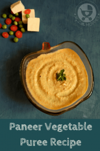 Paneer Vegetable Puree Recipe