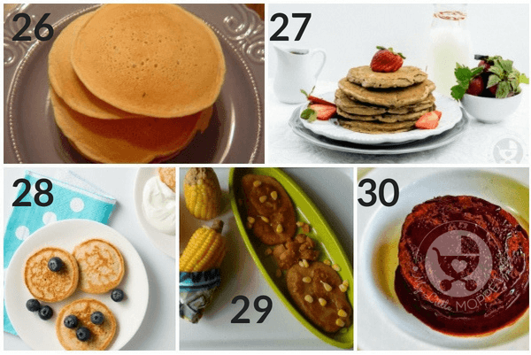 50 Healthy Pancake Recipes for Babies and Toddlers