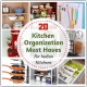 20 Kitchen Organization Must Haves for Indian Kitchens
