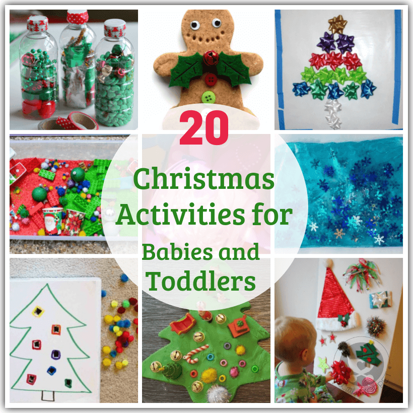 20 Simple Christmas Activities For Babies And Toddlers