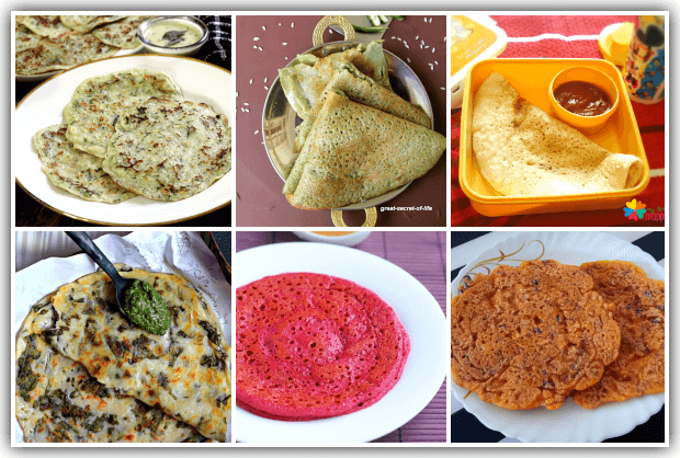 50 Healthy Dosa Recipes for Babies and Toddlers