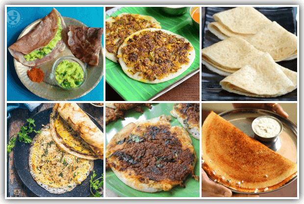 50 Healthy Dosa Recipes for Babies and Toddlers