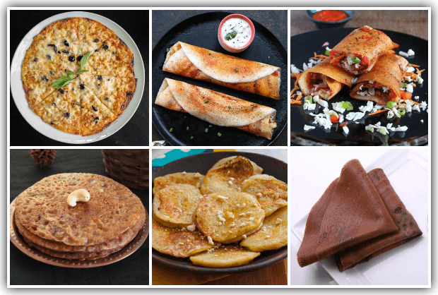 50 Healthy Dosa Recipes for Babies and Toddlers