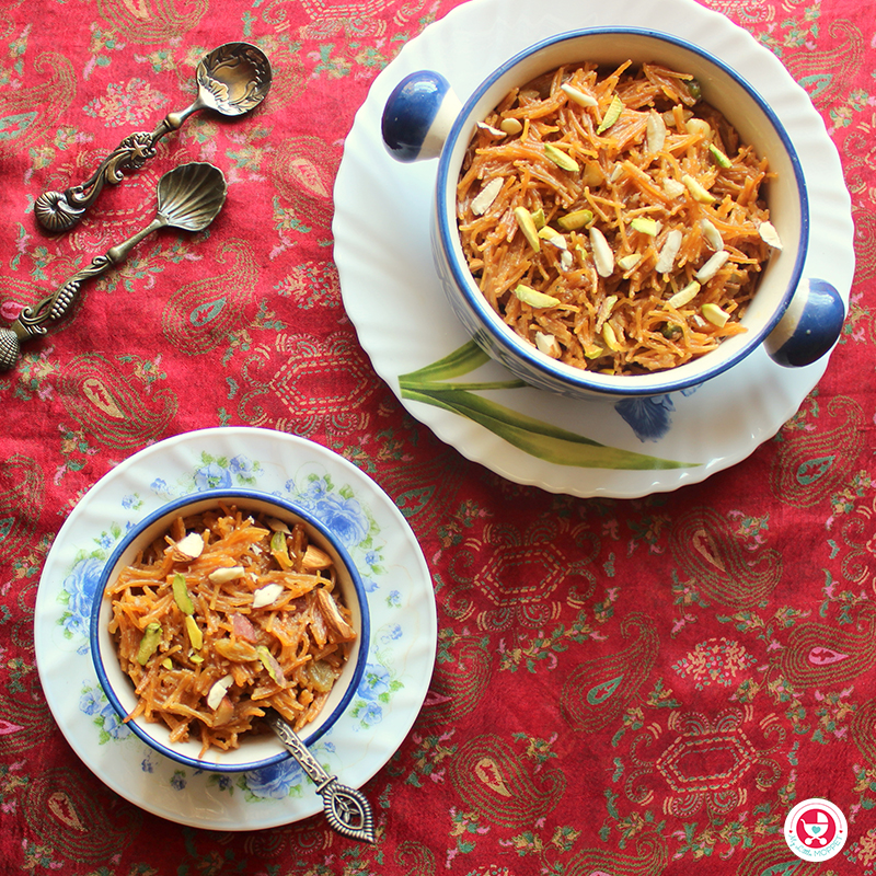 Meethi Seviyan/ Sweet Vermicelli - A healthy dessert recipe
