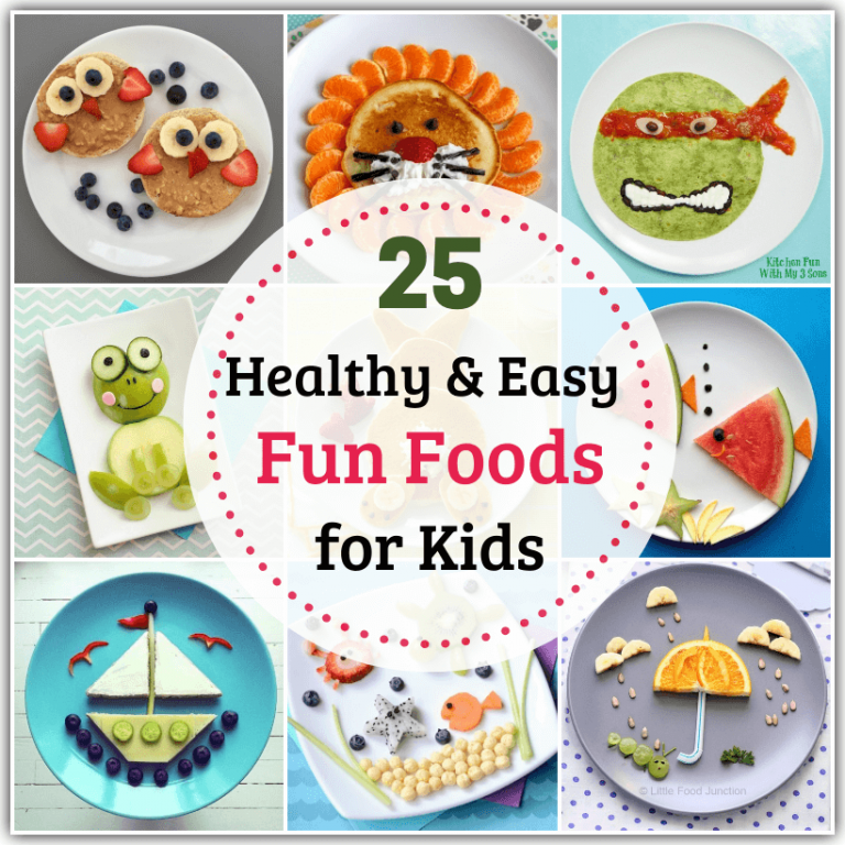 25 Easy Fun Foods for Kids to Make at Home