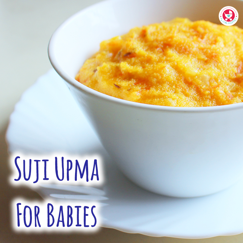 Suji/Semolina Upma for Babies