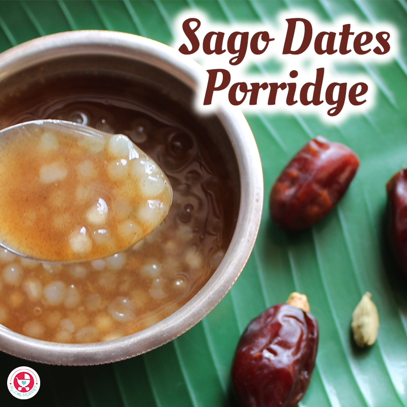 Sago Dates Porridge