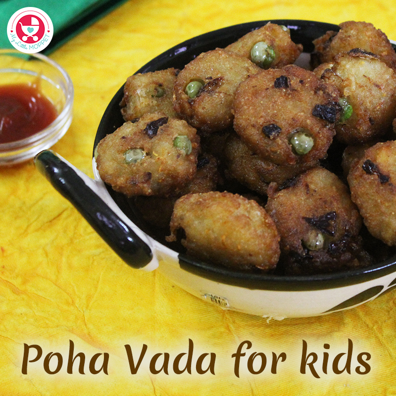 Poha Vada for Kids [ Aval vadai | Instant Flattened rice vada | Crispy ...
