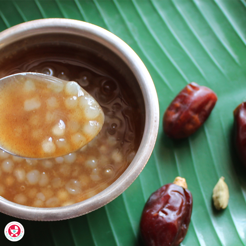 Sago Dates Porridge