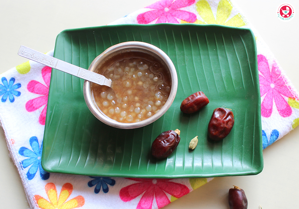 Sago Dates Porridge