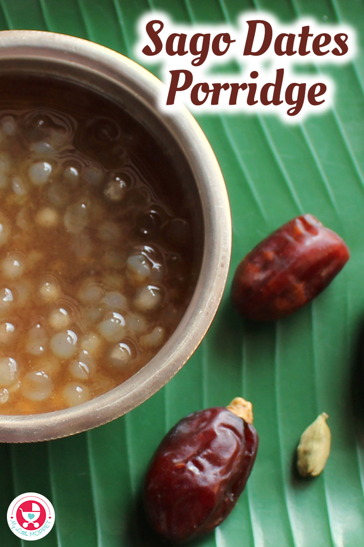 Sago Dates Porridge