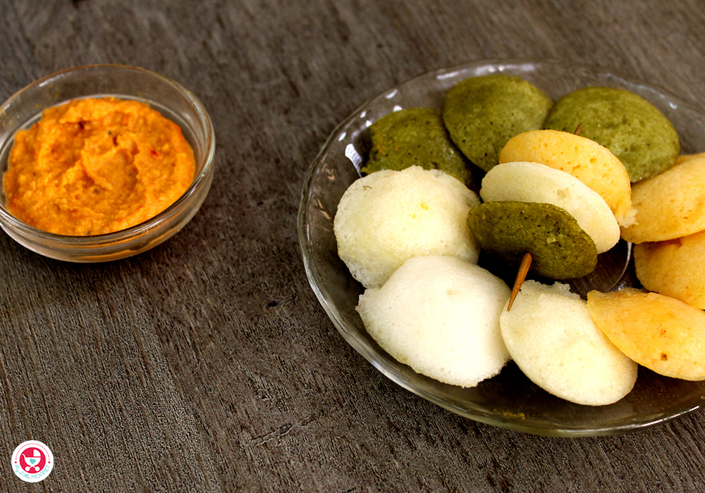 Homemade Instant Rava Idli Recipe for Kids - My Little Moppet