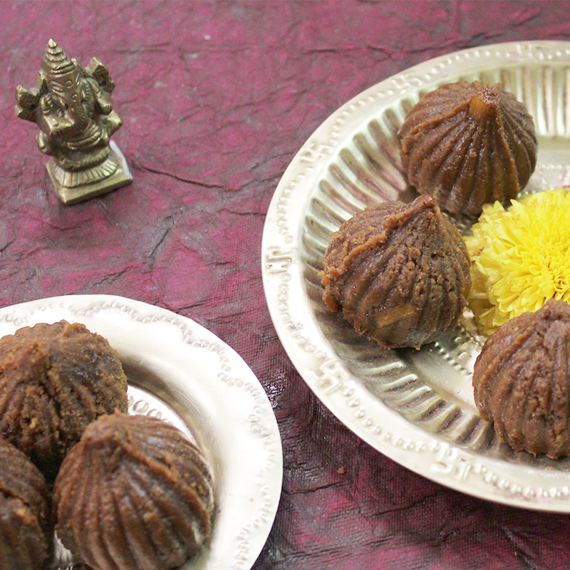 Simple Pineapple Modak for Kids [Easy No sugar Modak Recipe for kids]
